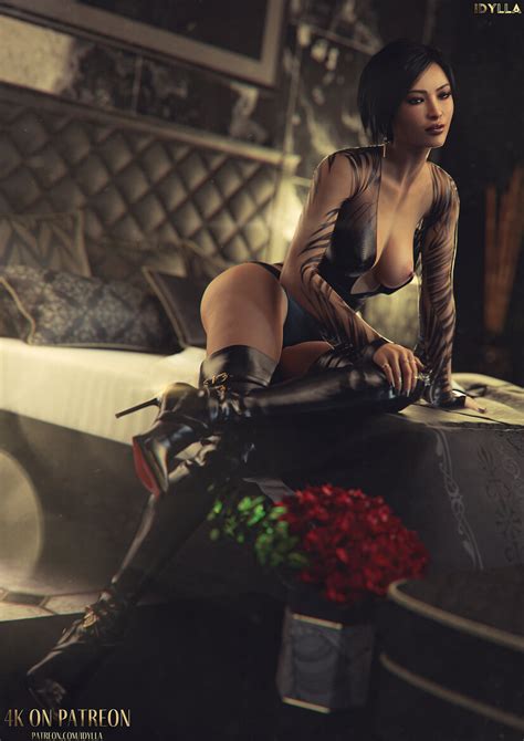 Ada Wong 3d Render Digital Art By Idylla
