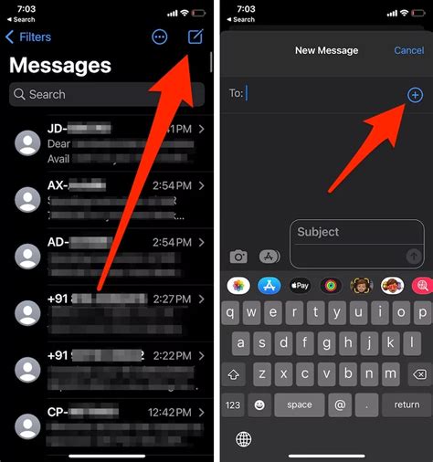 How To Send A Text Message To Multiple Contacts On IPhone 15 14