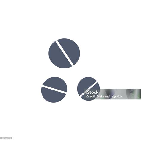 알 약 최신 유행 플랫 스타일에서 아이콘입니다 웹 사이트 디자인 의료 프레 젠 테이 션 및 보고서에 대 한 아이콘 페이지 기호 알 약 벡터 그림을 흰색 배경에 고립입니다 0
