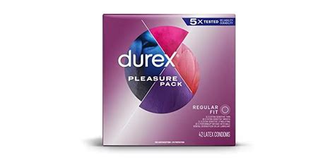Durex Pleasure Pack Assorted Condoms 42 Count