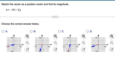 Solved Sketch The Vector As A Position Vector And Find Its Chegg