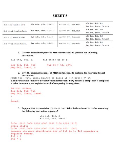 sheet 5 pdf computer programming computing