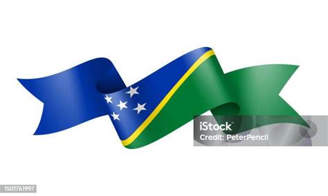 솔로몬 제도 국기 리본 벡터 스톡 일러스트레이션 3차원 형태에 대한 스톡 벡터 아트 및 기타 이미지 3차원 형태 국기 그림자 Istock