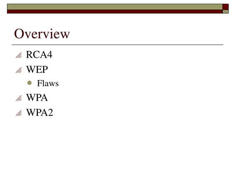 PPT Wireless Security Using WEP WPA And WPA PowerPoint Presentation ID
