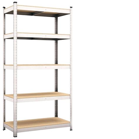 ᐉ Стеллаж металлический оцинкованный Skladcom 1800х1000х300 мм 5 полок