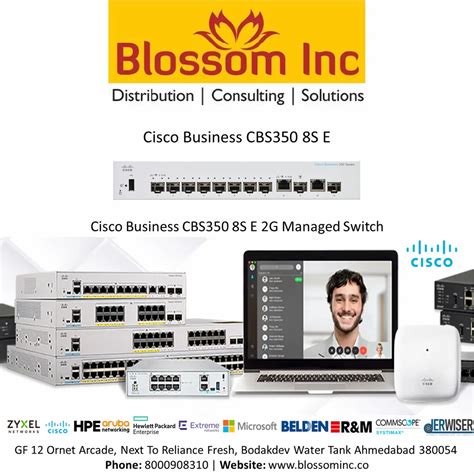 Cisco Business CBS S E G Managed Switch LAN Capable White At In Ahmedabad