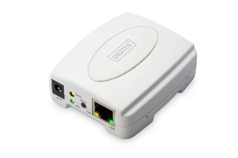 Digitus By Assmann Shop Fast Ethernet Print Server Usb 2 0
