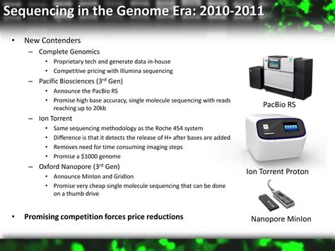 High Throughput Sequencing Technologies On The Path To The 0 Genome Pptx Chemistry Science