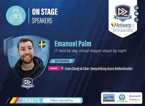 Emanuel Palm On Linkedin Psconfeu