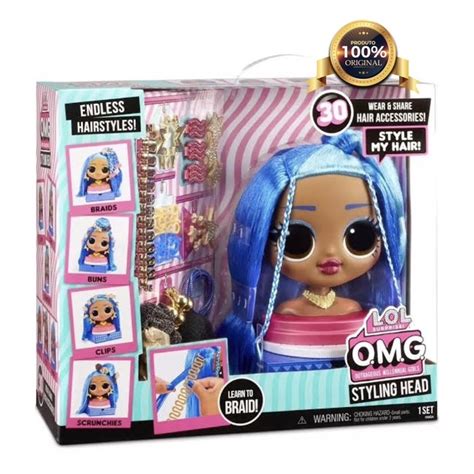 Boneca Lol Surprise Styling Head Omg Miss Independent Original Shopee Brasil