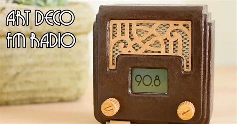 Arduino Retro Fm Radio With An Art Deco Style Diy Project By Nickthegreek82 Download Free
