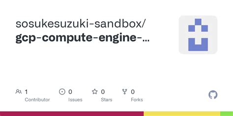 GitHub Sosukesuzuki Sandbox Gcp Compute Engine Node