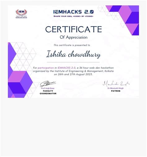ishika chowdhury on linkedin webdevelopement iemhacks2 hackathon