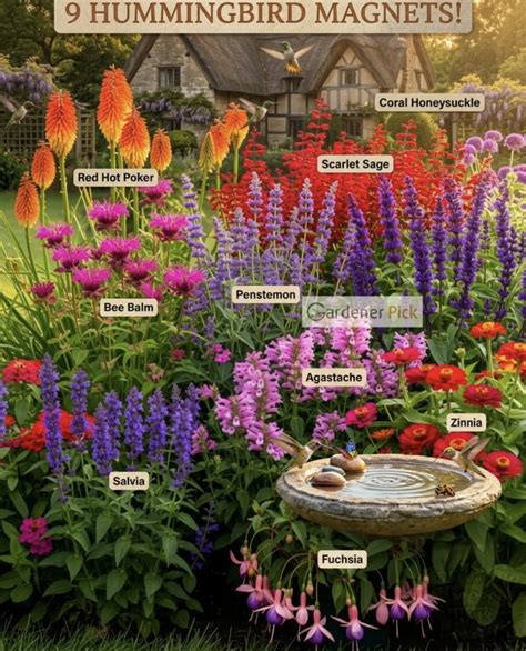Honey Bee And Hummingbird Garden Landscaping Landscaping With