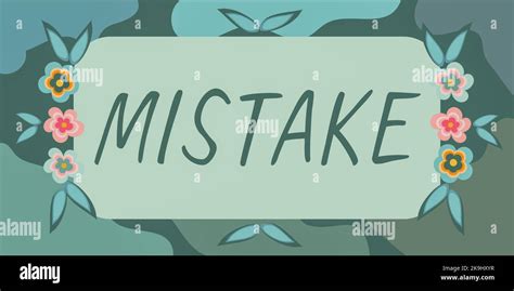 Conceptual Caption Mistake Business Concept Misconception About The