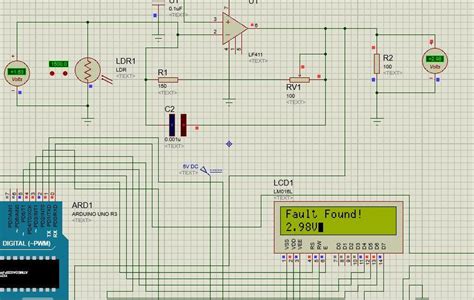 Full Simulated Output Of LDR Under Bright Light Download Scientific Diagram