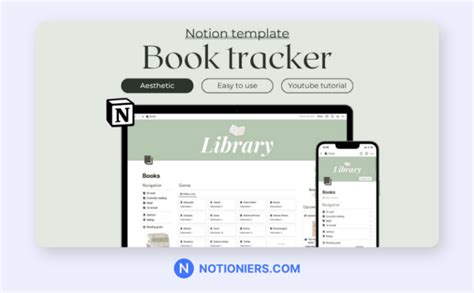 40 Best Book Tracker Notion Templates Notioniers 40 Best Book Tracker Notion Templates Notioniers