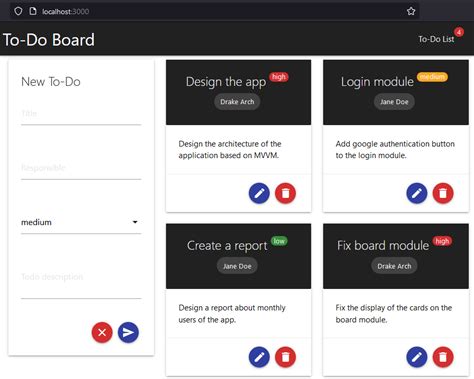 Github Drakearch To Do Board To Do Board With Mern Stack Mongodb Expressjs Reactjs And