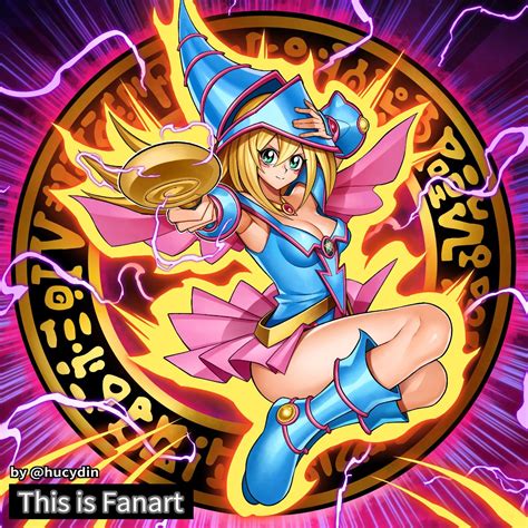 Dark Magician Girl Yu Gi Oh Duel Monsters Image By Hucydin