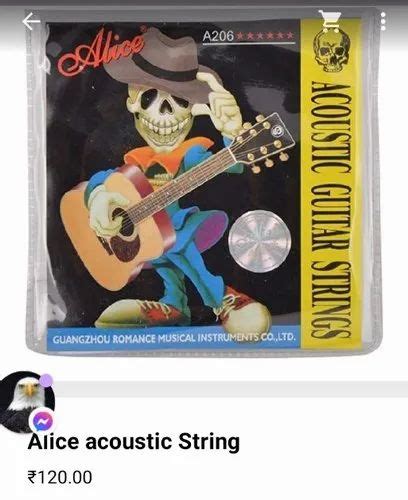 Alice String Acoustic At ₹ 180piece Guitar String In Kolkata Id
