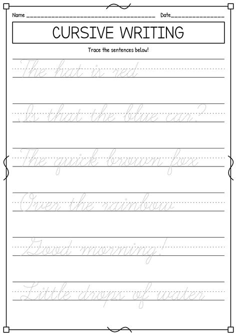 Cursive Writing Worksheets Cursive Writing Worksheets Cursive Writing Writing Worksheets