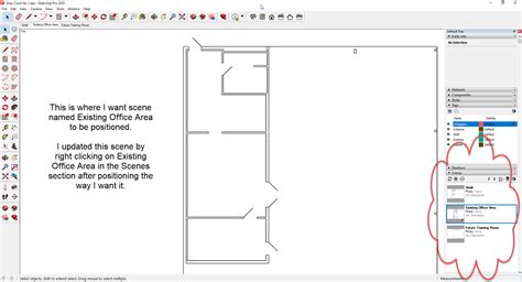 Scene Update In Sketchup 2020 Changing Axes Or Camera Location SketchUp SketchUp Community