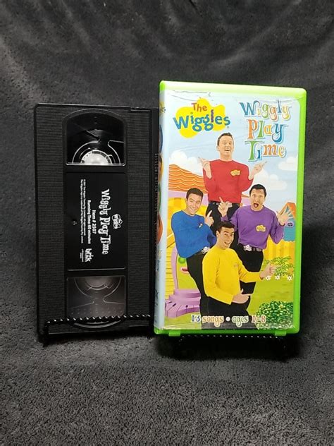 The Wiggles Wiggly Playtime Vhs The Wiggles Wiggle Time Vhs Tape On