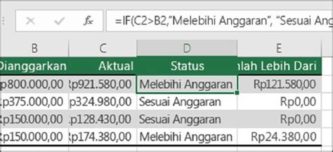 Rumus IF Excel Lengkap Dengan Contohnya Madenginer