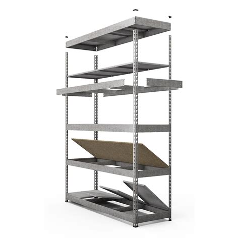 Стеллаж с 4 полками ДСП 1800x1800x600 мм для дома балкона кухни кладовки купить в Киеве