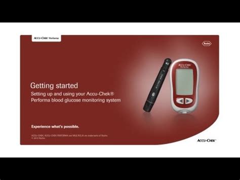 How To Use The Accu Chek Performa Blood Glucose Meter System With The Multiclix Lancing Device