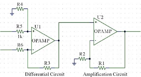 Interface Circuit Schematic Download Scientific Diagram