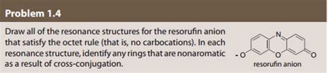 Solved Draw All The Resonance Structures For The Resorufin