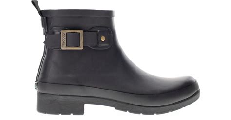 Chooka Eastlake Ankle Rain Boot In Black Lyst