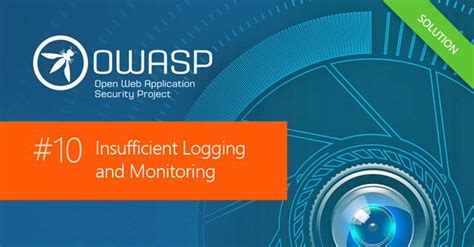 Insufficient Logging And Monitoring Security Vulnerability Owasp Top 10