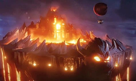 Bowsers Castle On Fire 🔥
