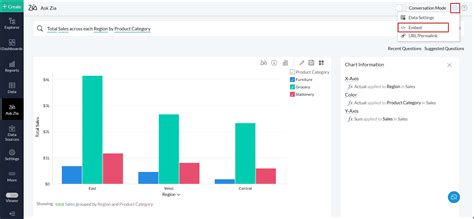 Publish Ask Zia Analytics Plus On Premise