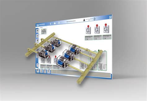 Scada Screen Design On Behance