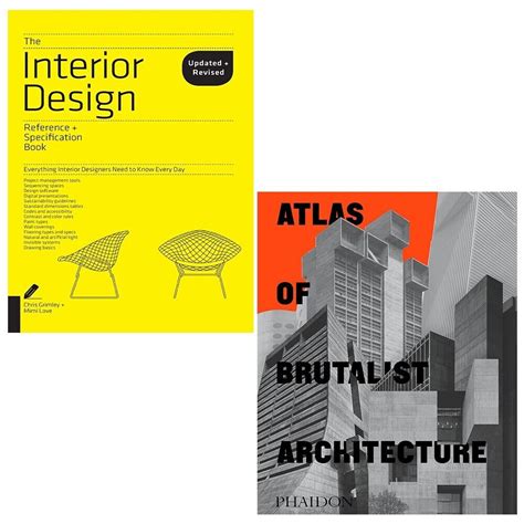 Interior Design Reference Atlas Of Brutalist Architecture Hb 2 Books