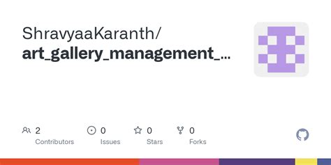Github Shravyaakaranthartgallerymanagementsystem