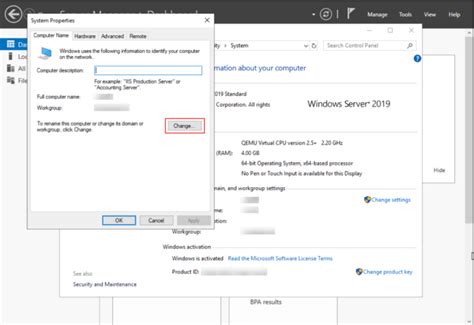How To Change Hostname On Windows Server