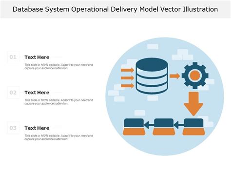 Database System Operational Delivery Model Vector Illustration Ppt Powerpoint Presentation File