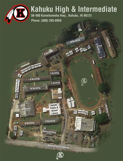 Kamehameha Kapalama Campus Map Oconto County Plat Map