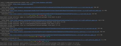 安装cnocr报错求大神指导一下这是为什么呢 Issue breezedeus CnOCR GitHub