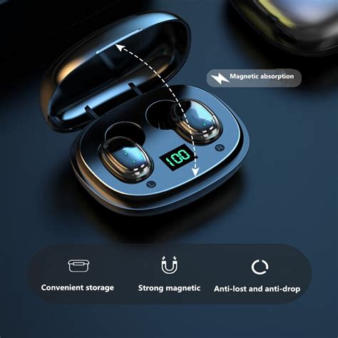 Tws Bluetooth Wireless Headphones Gaming Headset In Ear Blutooth Earbuds Hifi Noise