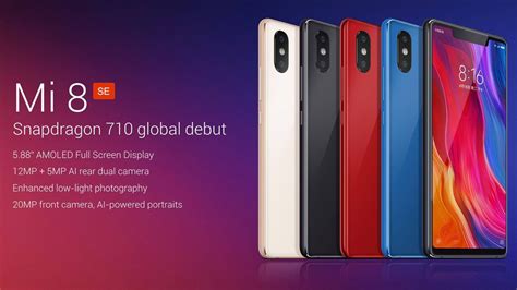 Xiaomi Launches Mi 8 Se Full Specs Price