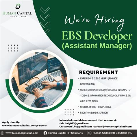 Rajesh Kumar On Linkedin Hiring Ebsdeveloper Techjobs Joinourteam