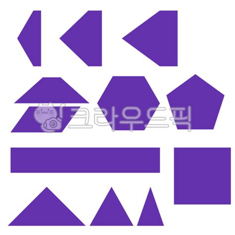 도형 사다리꼴 사각형 삼각형 오각형 사진이미지일러스트캘리그라피 요니요니y작가