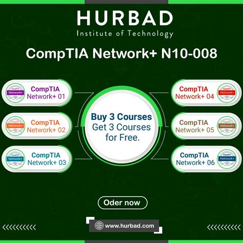 Hurbad Institute Of Technology On Linkedin Comptia Network N10 008 Courses Buy 3 Courses Get