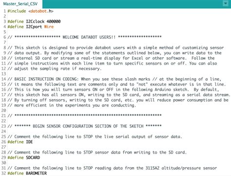 Databot™ Basic Training Excel And Data Streamer Databot