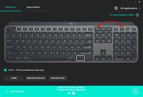 Logitech Mx Keyboard How Do I Swap Remap The Bluetooth Switch Keys